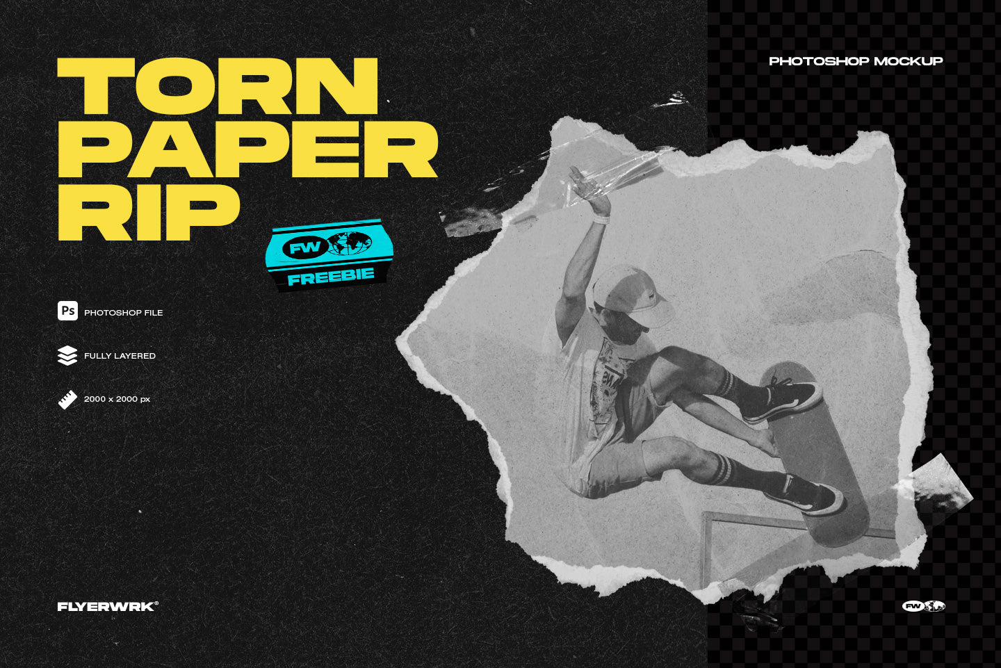 Torn Paper Rip – flyerwrk