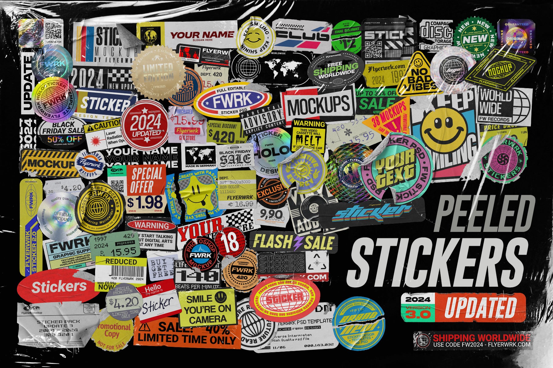 Peeled Stickers – flyerwrk