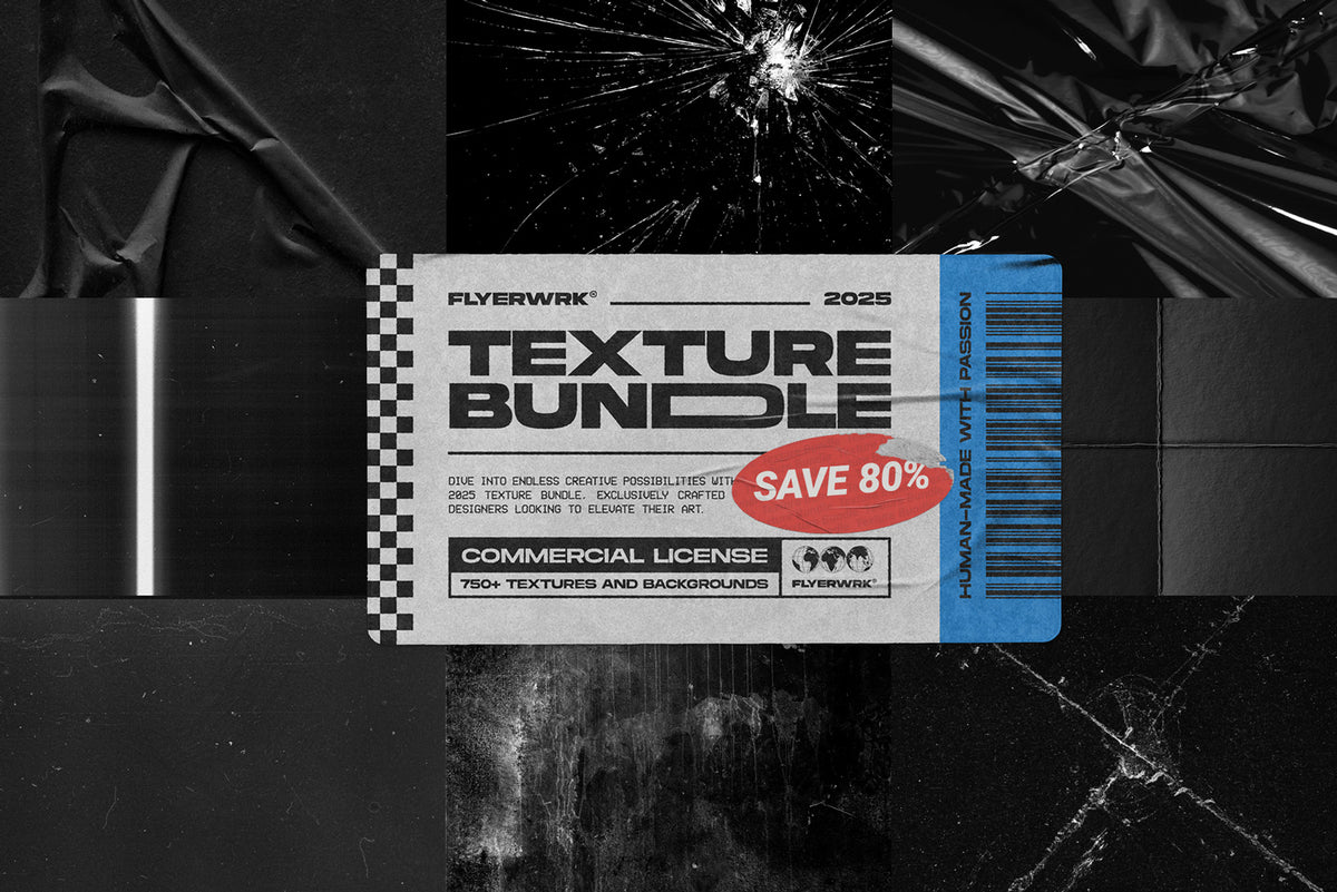 Handmade abstract textures – flyerwrk