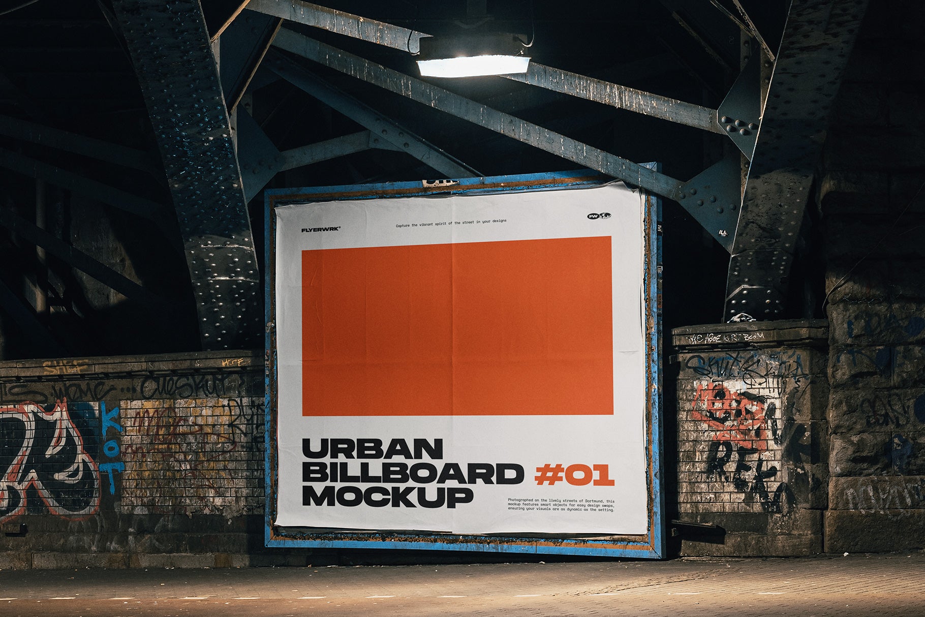 Urban Billboard Mockup 1 – flyerwrk