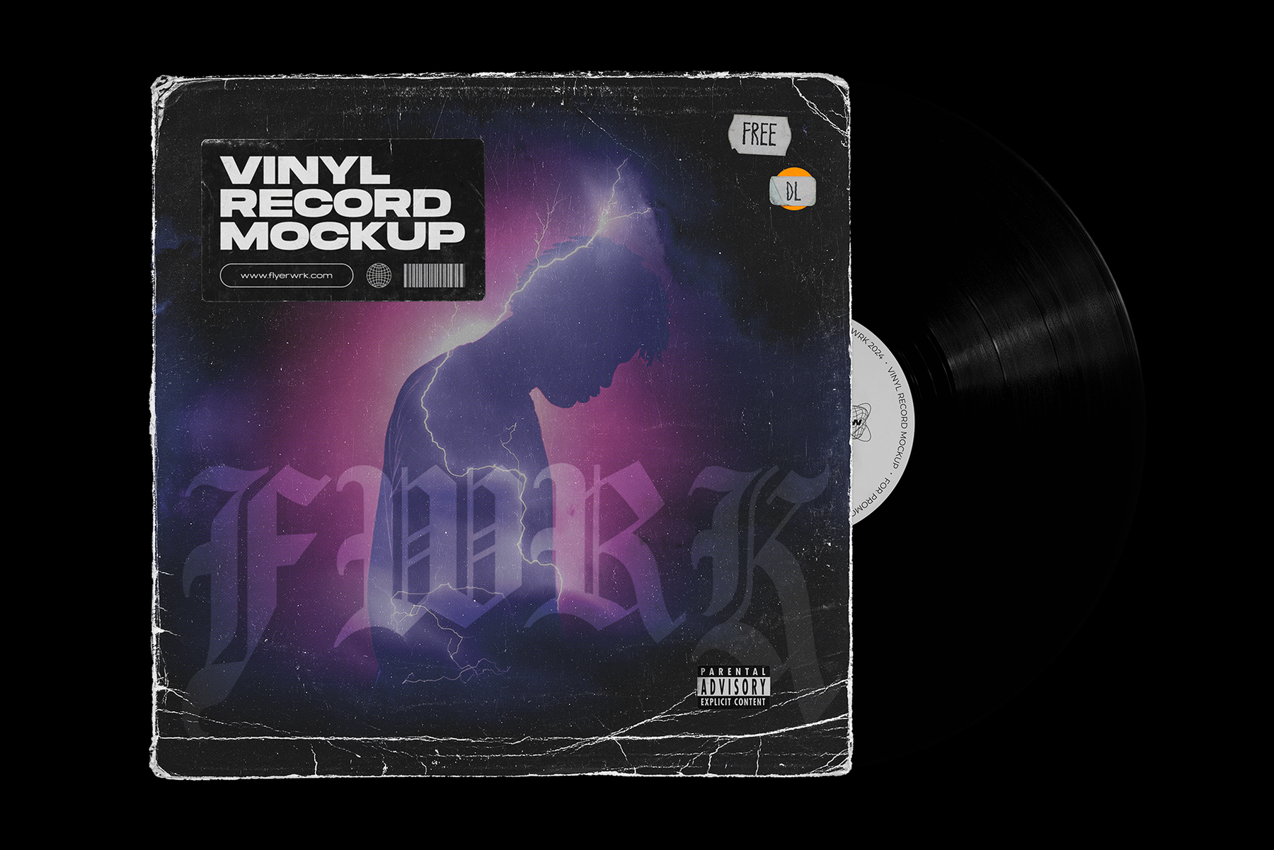 vinyl psd